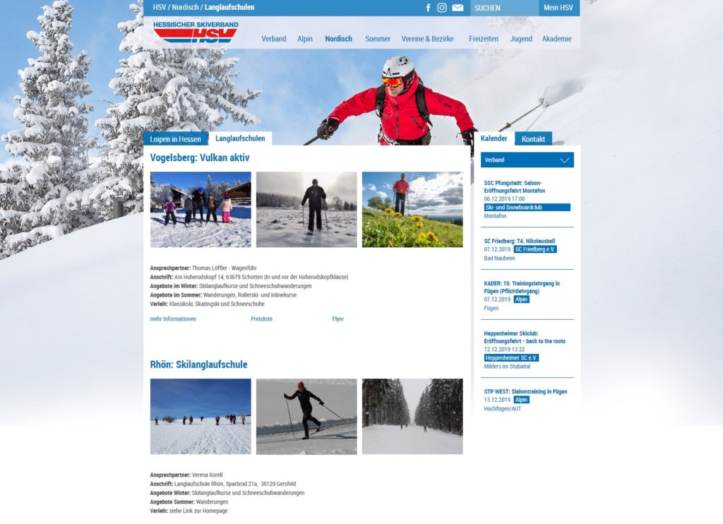 Vulkan Aktiv · Wanderungen, Nordic-Walking, Langlauf, Kurse und mehr!