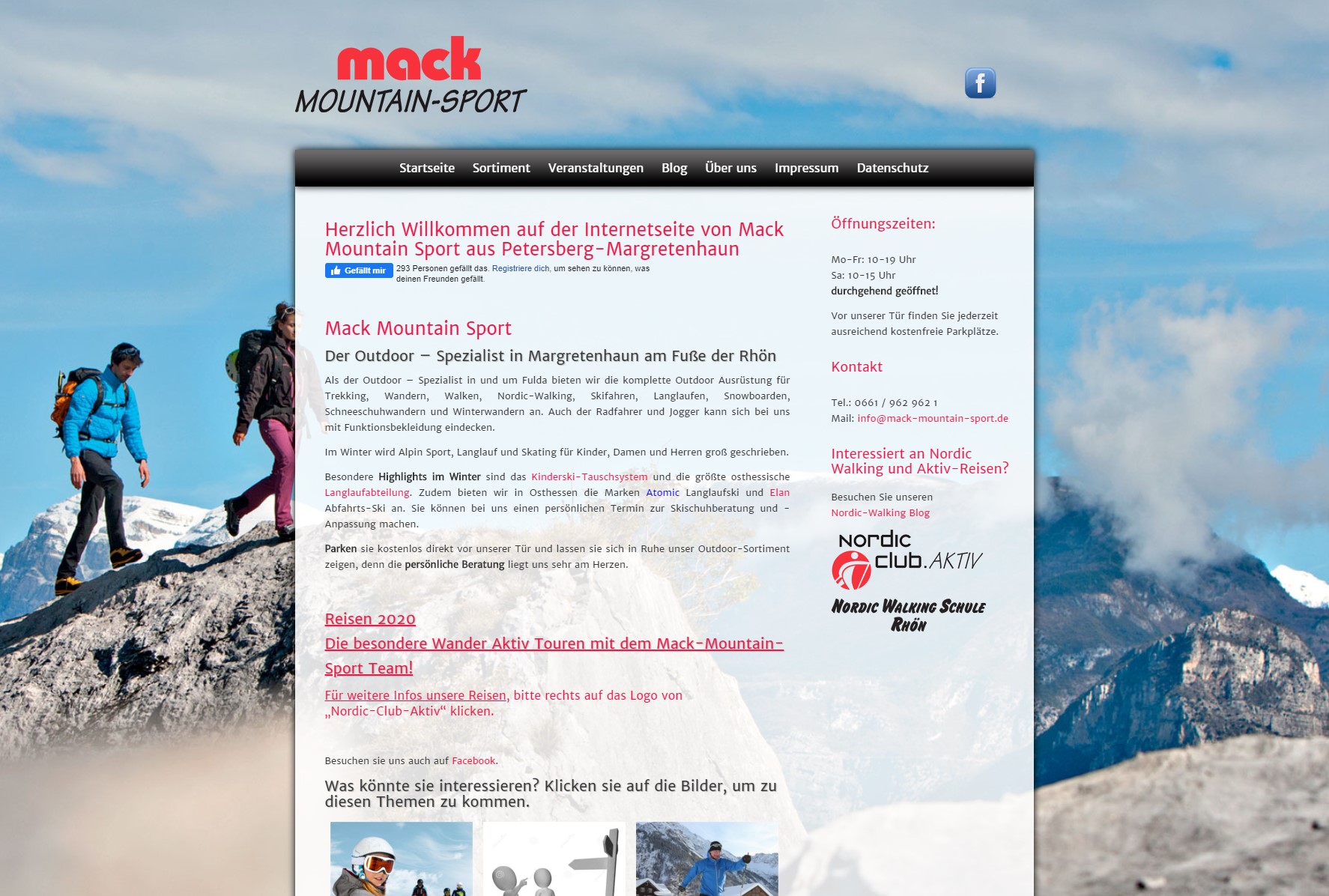 Vulkan Aktiv · Wanderungen, Nordic-Walking, Langlauf, Kurse und mehr!